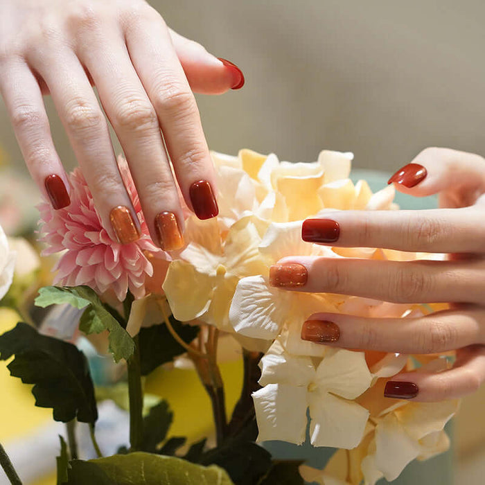 Hello Nails - Semi Cured and Stick-on Nail Polish Wraps