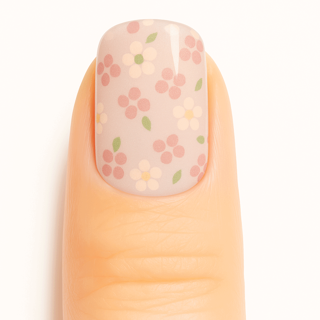 Classic Flora Semi-Cured Gel Nail Wraps - Nail Wraps by Hello Nails