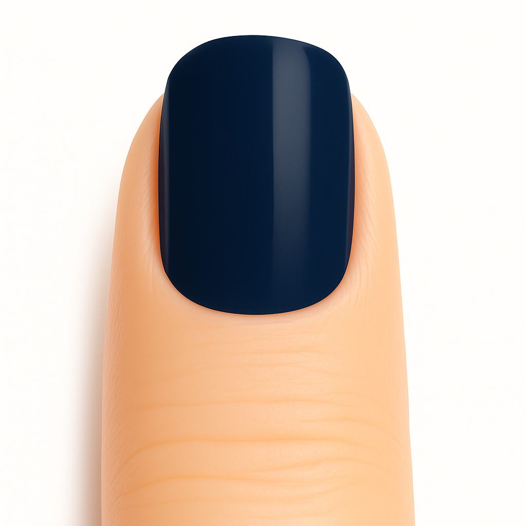 Navy Semi-Cured Gel Nail Wraps - Nail Wraps by Hello Nails