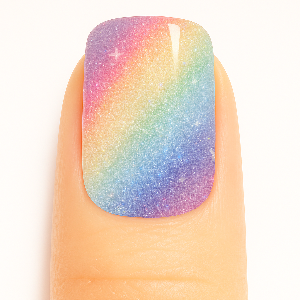 Prisma Rainbow Gel - Nail Wraps by Hello Nails